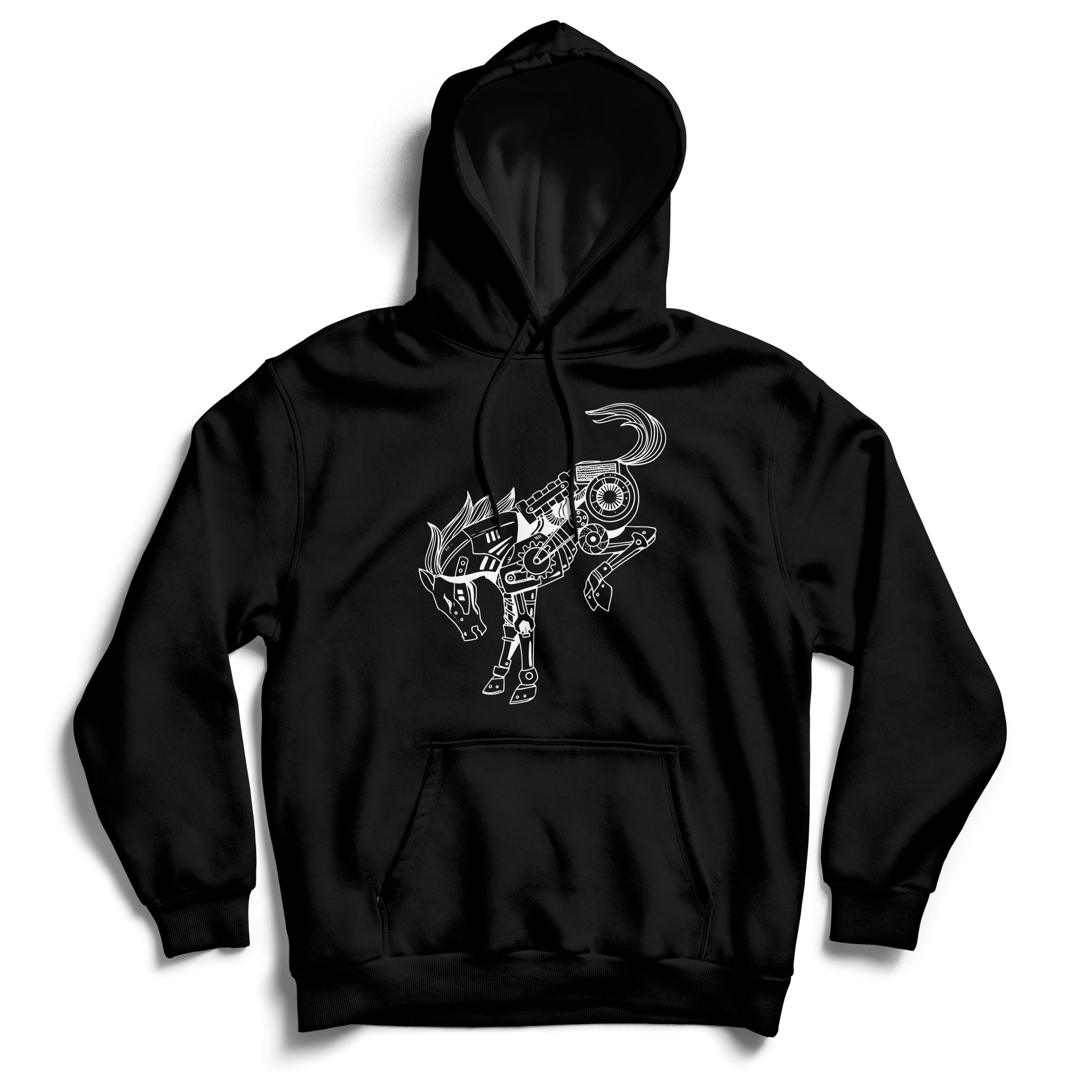 Mechanical Bronco Hoodie – Mud Digger Design Co