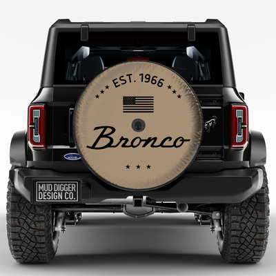 Custom Ford Bronco Tire Covers – Mud Digger Design Co